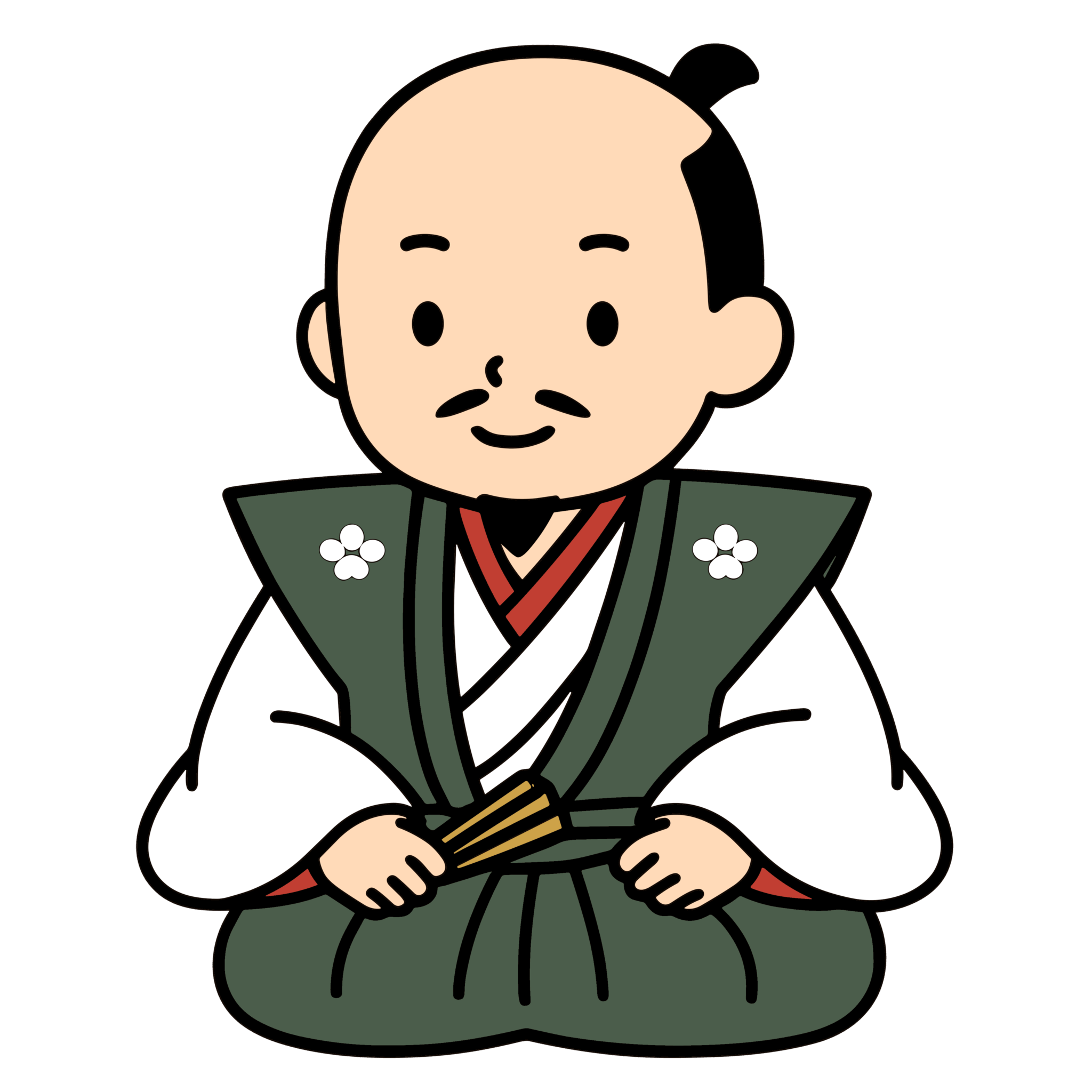 かわいい織田信長のイラスト｜簡単・無料ダウンロード素材・フリーアイコン